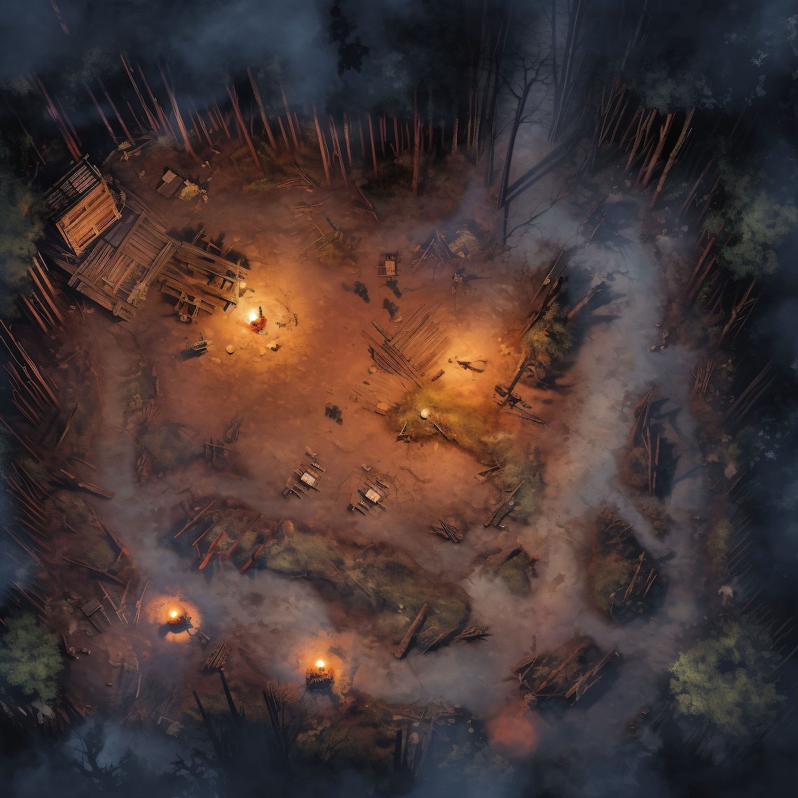 10 Scary Battle Maps, Dnd Battlemap, Pathfinder, D&D, Battlemap ...