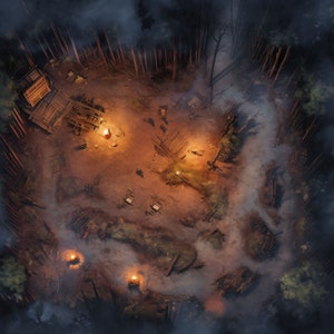 10 Scary Battle Maps, Dnd Battlemap, Pathfinder, D&D, Battlemap ...