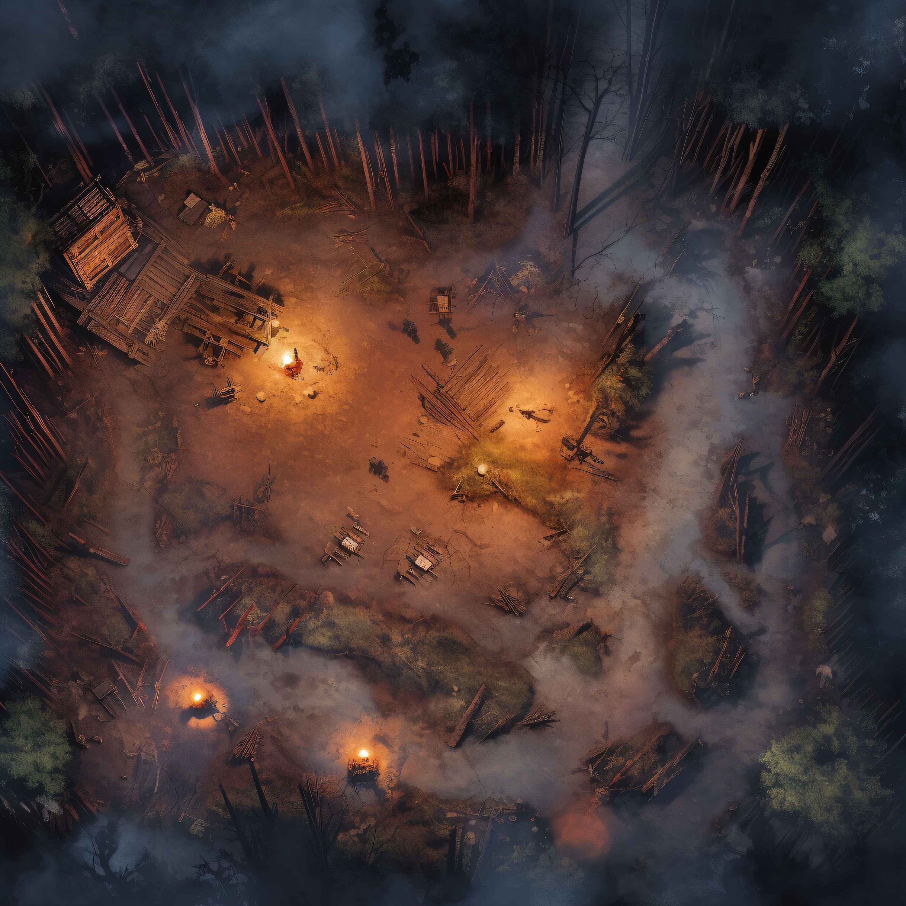 10 Scary Battle Maps, Dnd Battlemap, Pathfinder, D&D, Battlemap ...