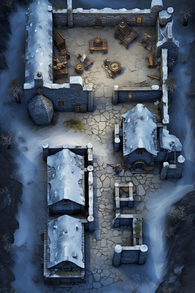 21 Mountain City Battlemaps, Dnd Battle Map, Pathfinder, Dungeons and ...