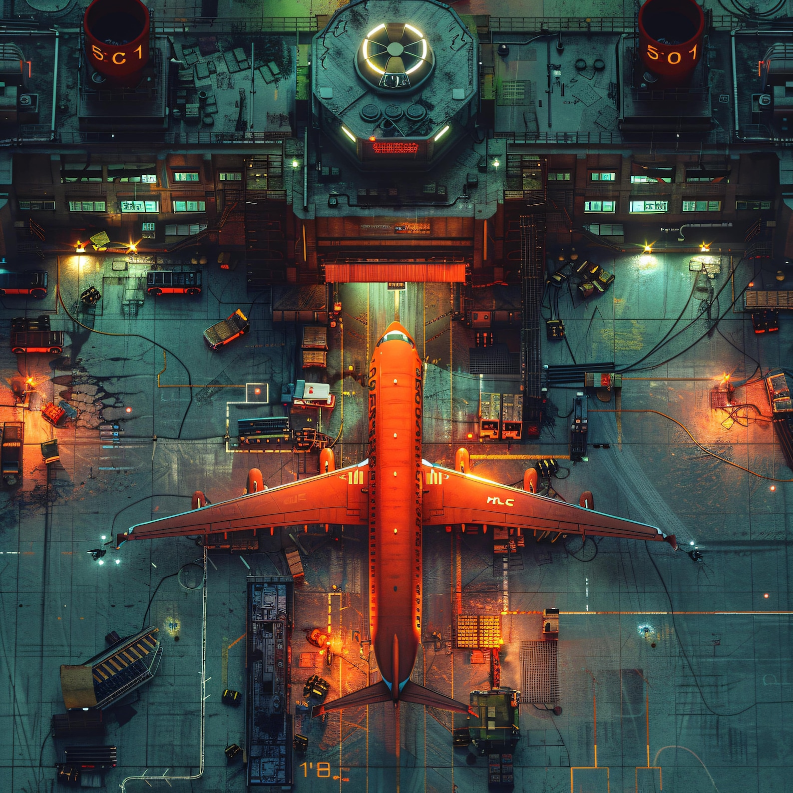 17 Airport Battlemaps, Sci Fi, Dnd Battle Map, Cyberpunk, D&D ...