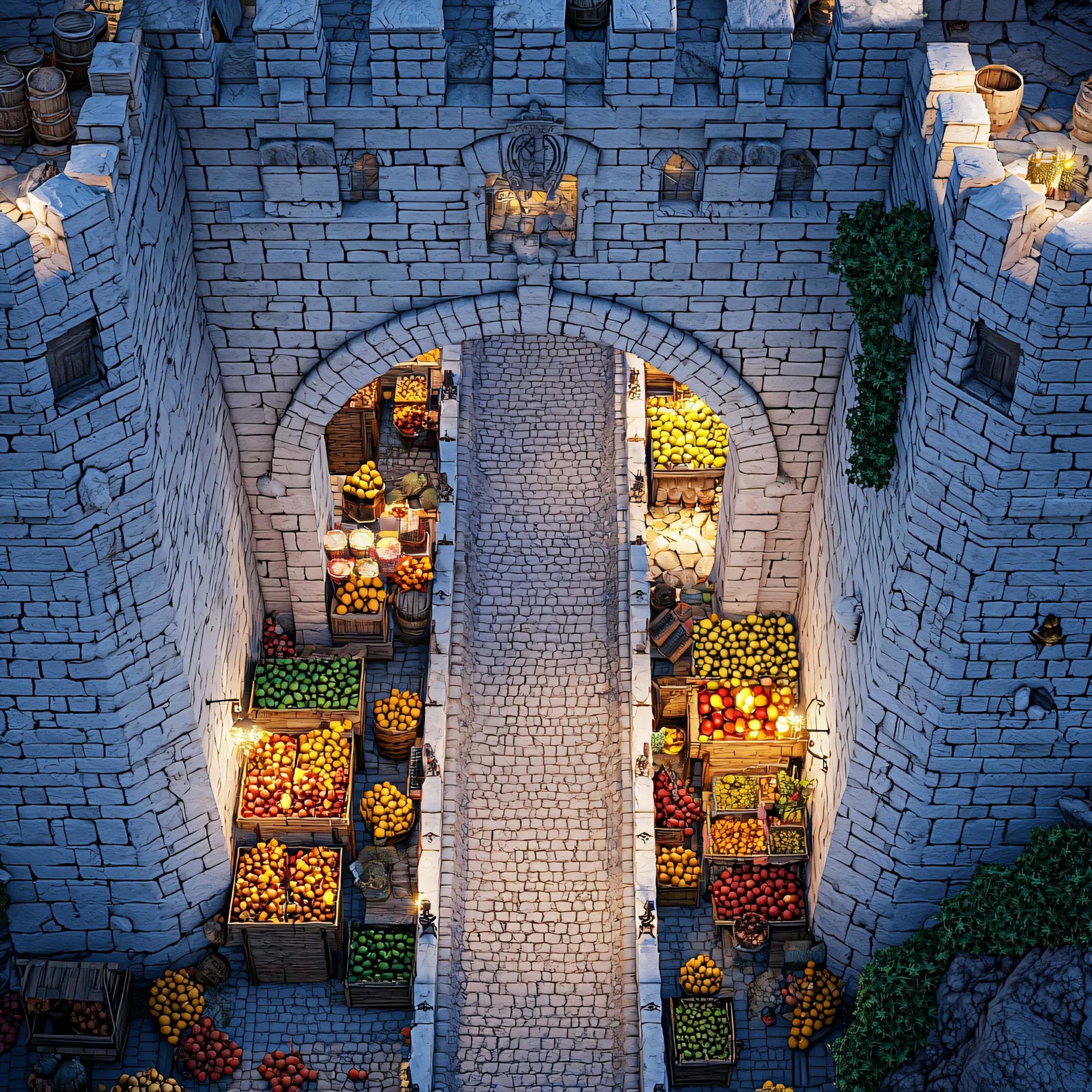 10 Gridless Castle Interior Battle Maps | VTT Pack for Dnd, Pathfinder ...