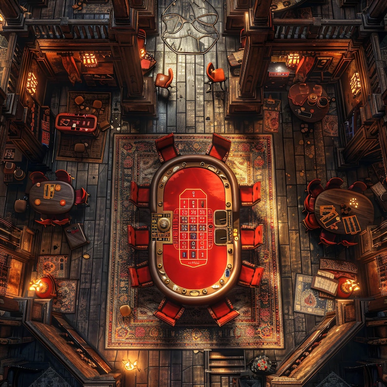 10 Casino Battle Maps, Dnd Battlemap, Pathfinder, D&D, Dungeons and ...