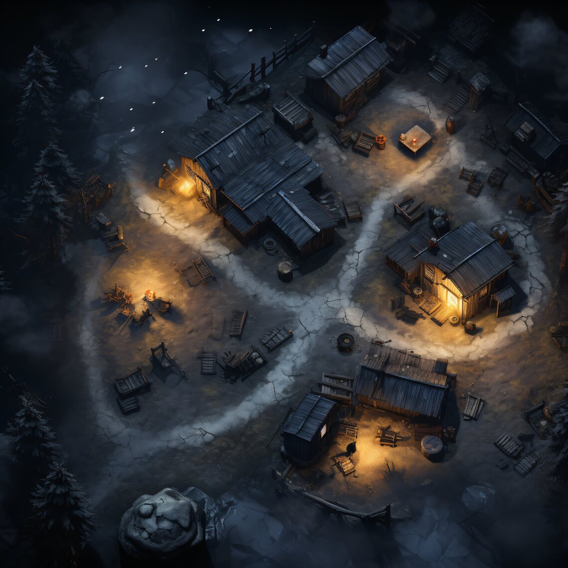 10 Scary Battle Maps, Dnd Battlemap, Pathfinder, D&D, Battlemap ...