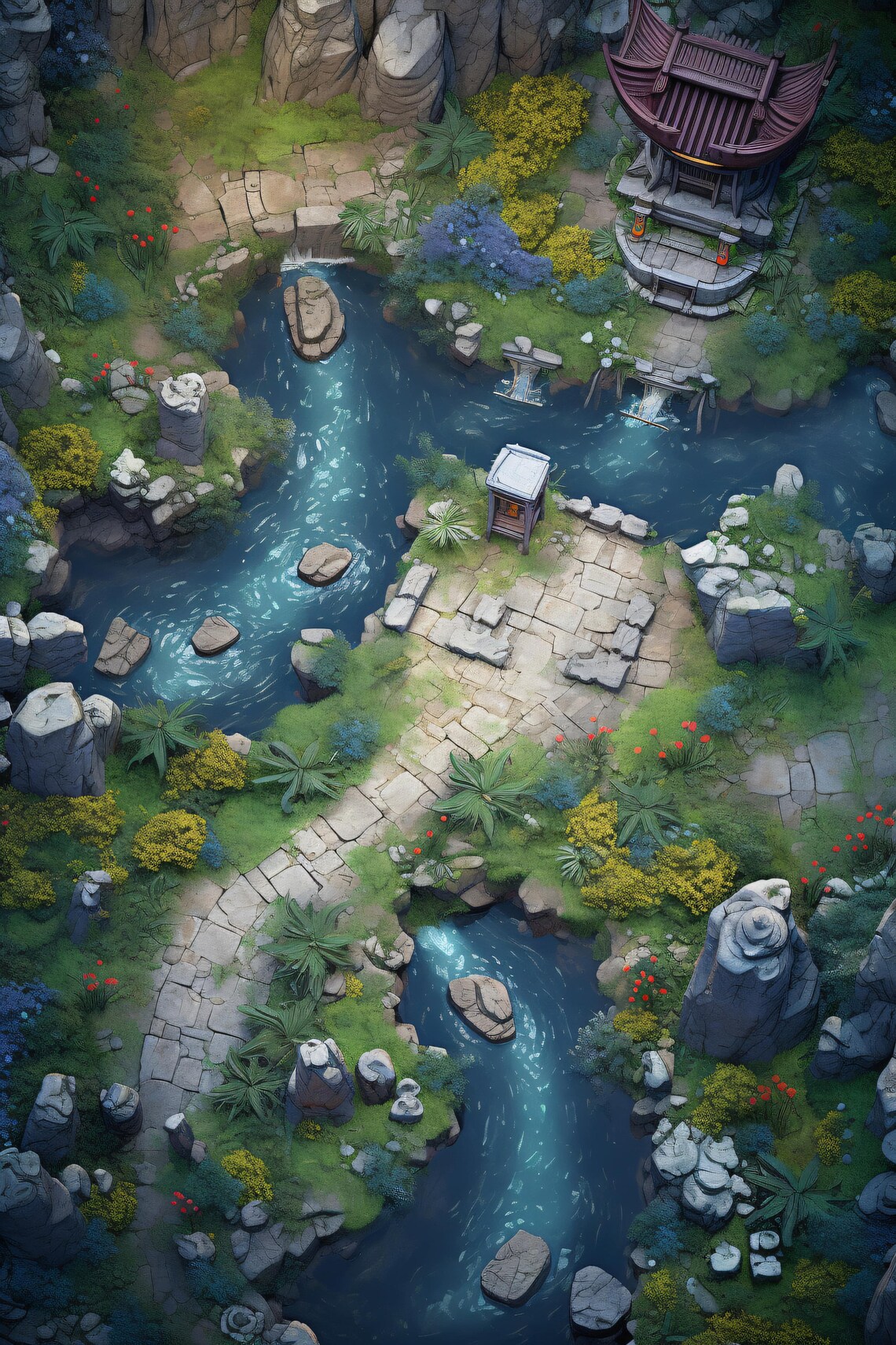 10 Forest Battle Maps Part 2, Dnd Battle Map, Pathfinder, D&D, Dungeons ...