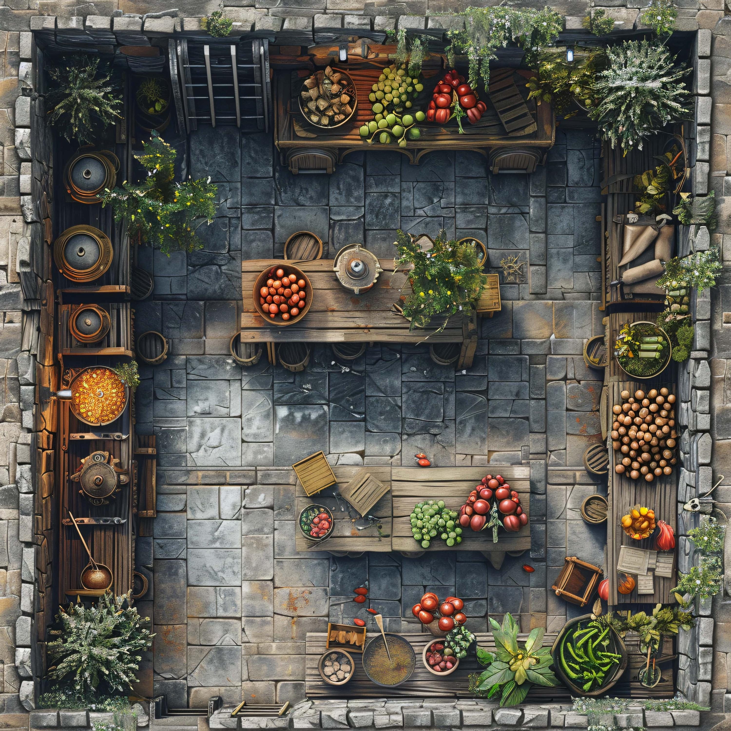 10 Shopping Battle Maps, Dnd Battlemap, Pathfinder, D&D, Dungeons and ...