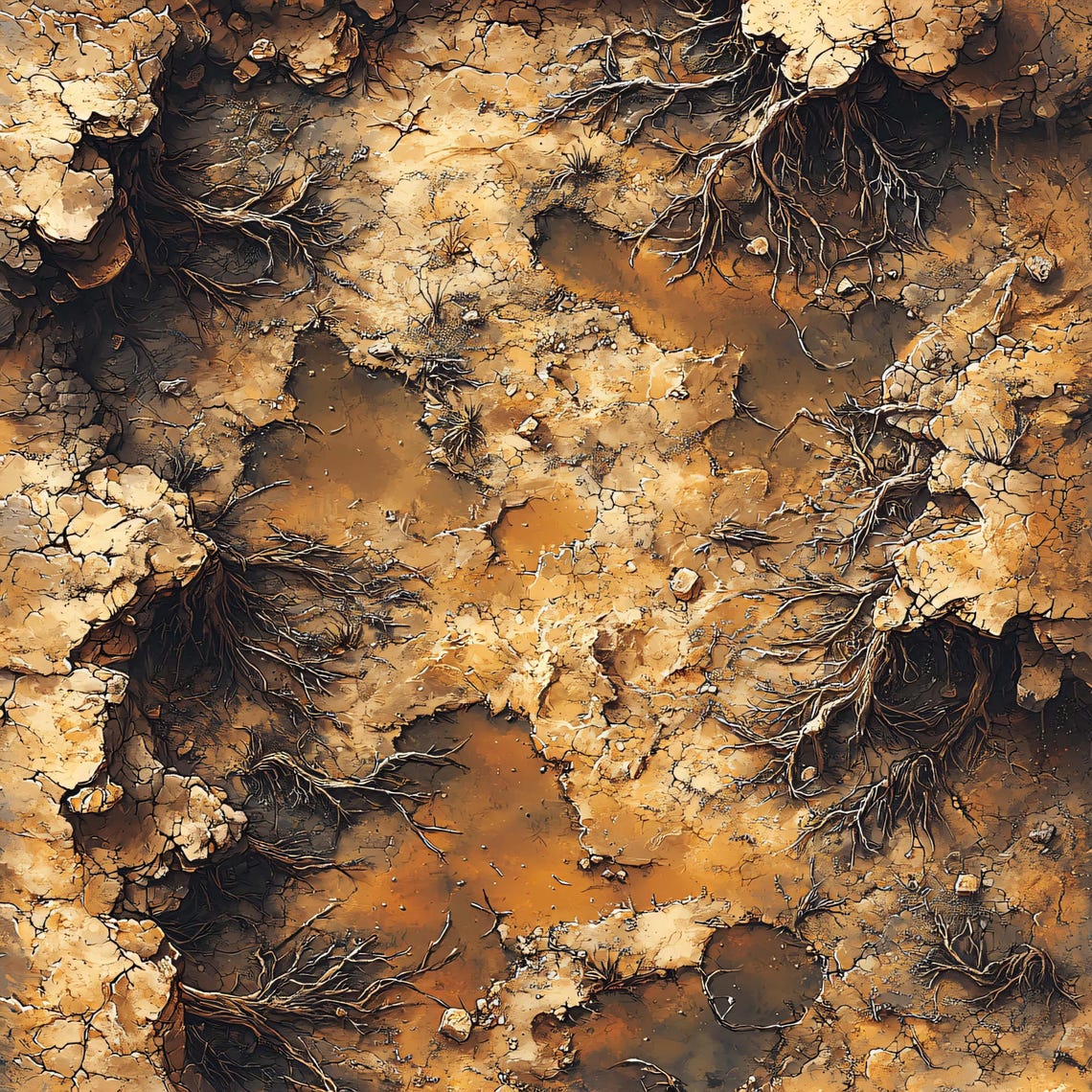 10 Swamp Battle Maps 3, Dnd Battle Map, Pathfinder, D&D, Battlemap ...