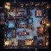 10 Cyberpunk Restaurant/tavern Battlemaps, Sci Fi, Cyberpunk, D&D ...