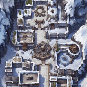 21 Mountain City Battlemaps, Dnd Battle Map, Pathfinder, Dungeons and ...