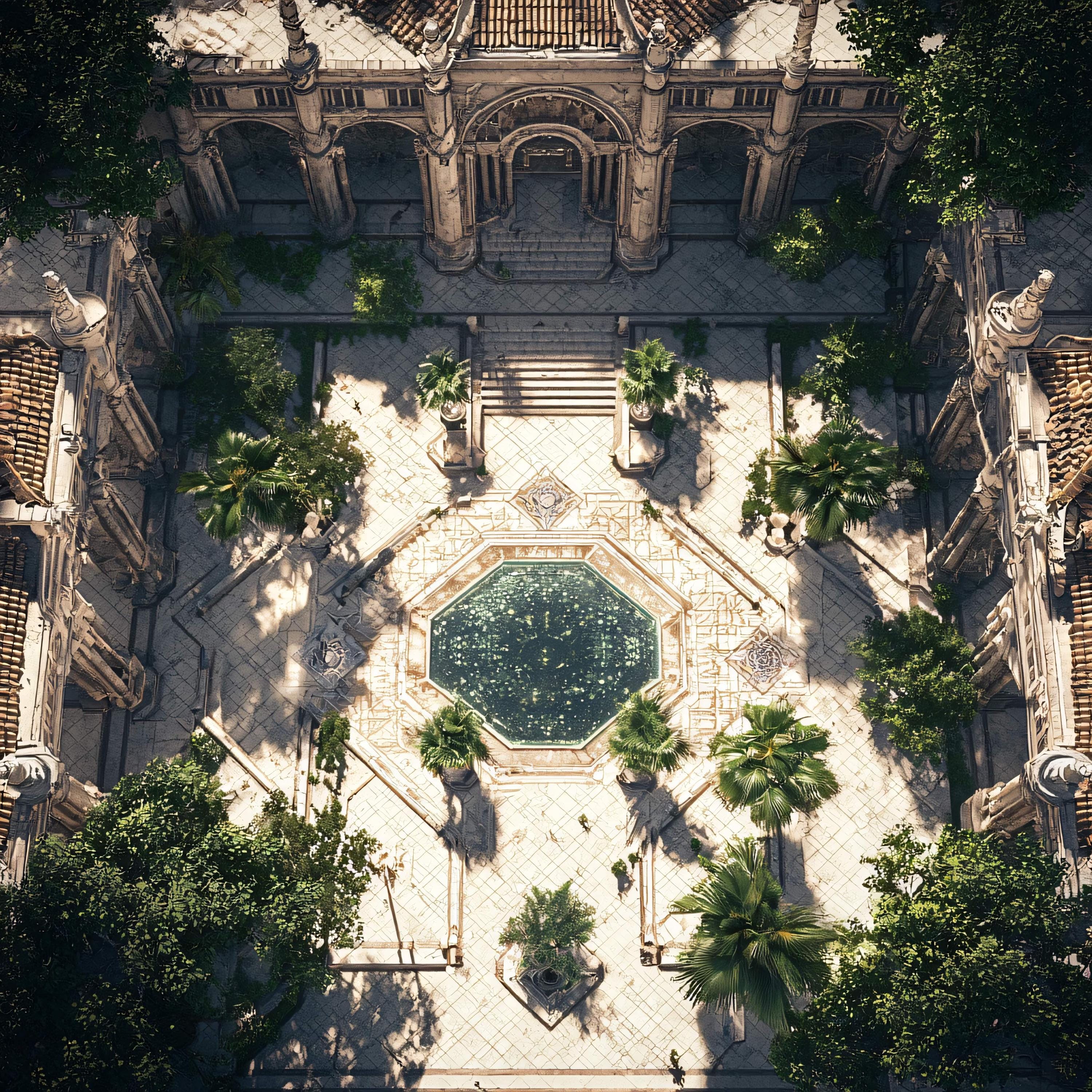 10 Desert City Battle Maps, Dnd Battle Map, Pathfinder, D&D, Battlemap ...