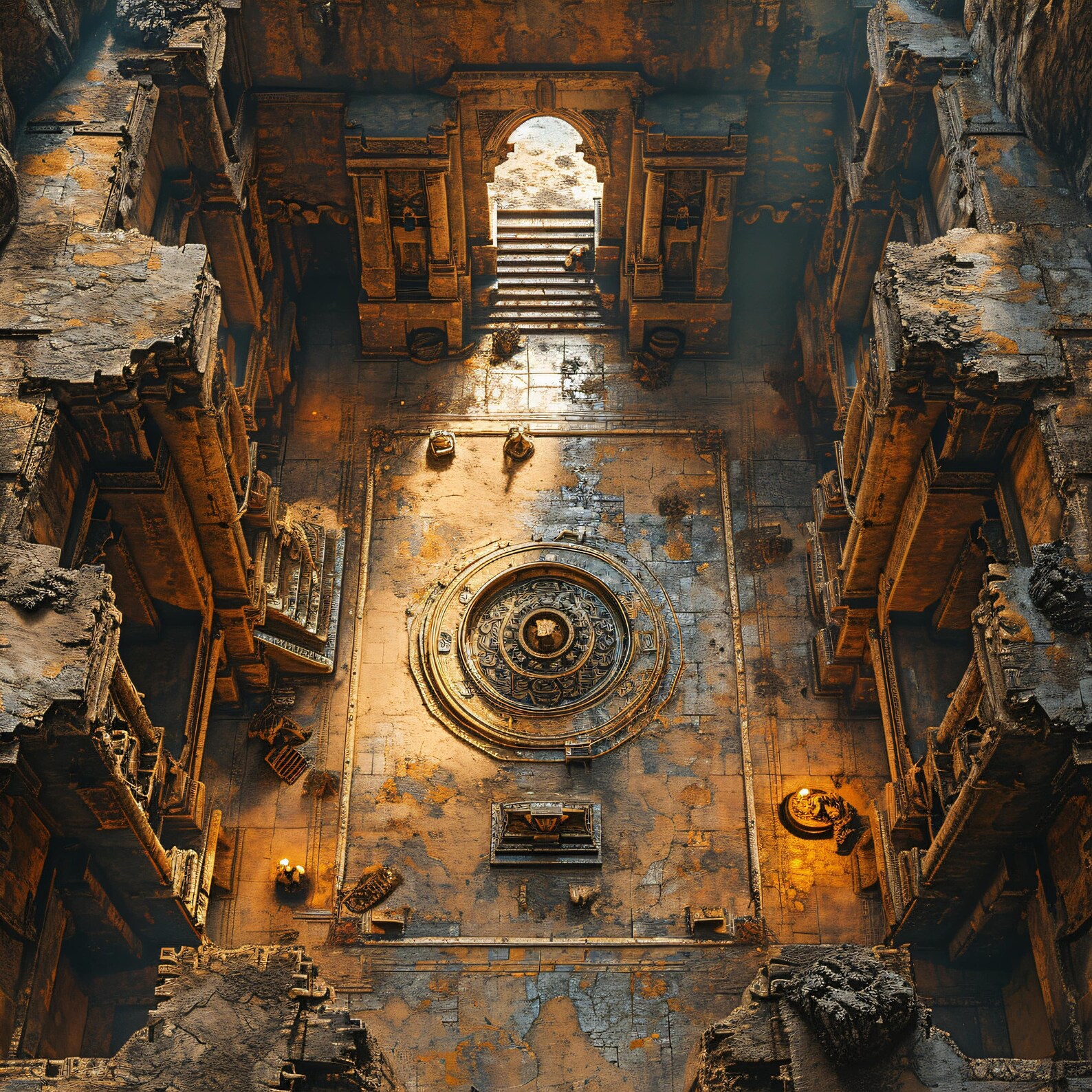 10 Ruin Battle Maps , Dnd Battle Map, Pathfinder, D&D, Battlemap ...