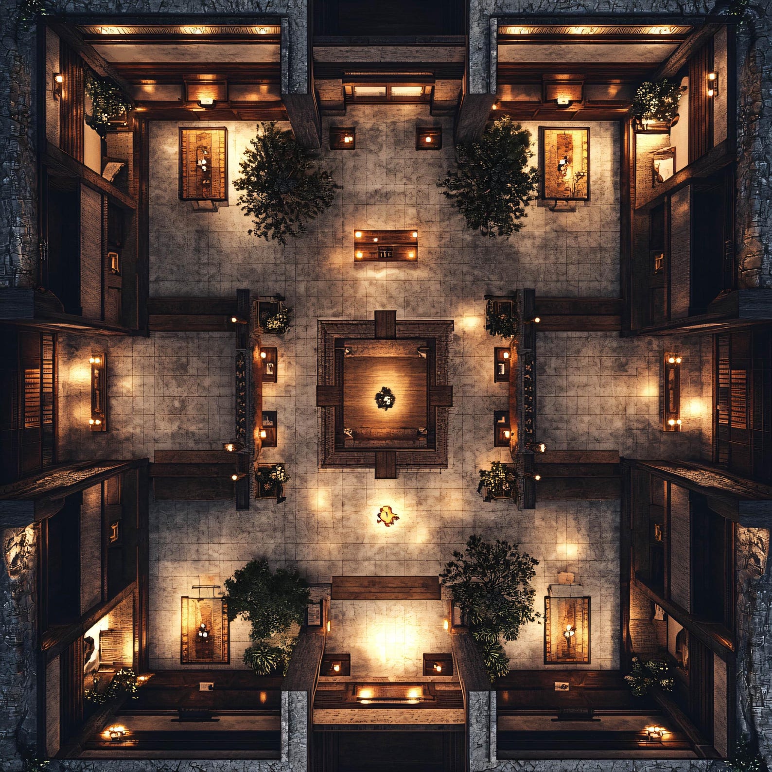 10 Cyberpunk Corpo Office Battlemaps 2, Sci Fi, Dnd Battle Map ...