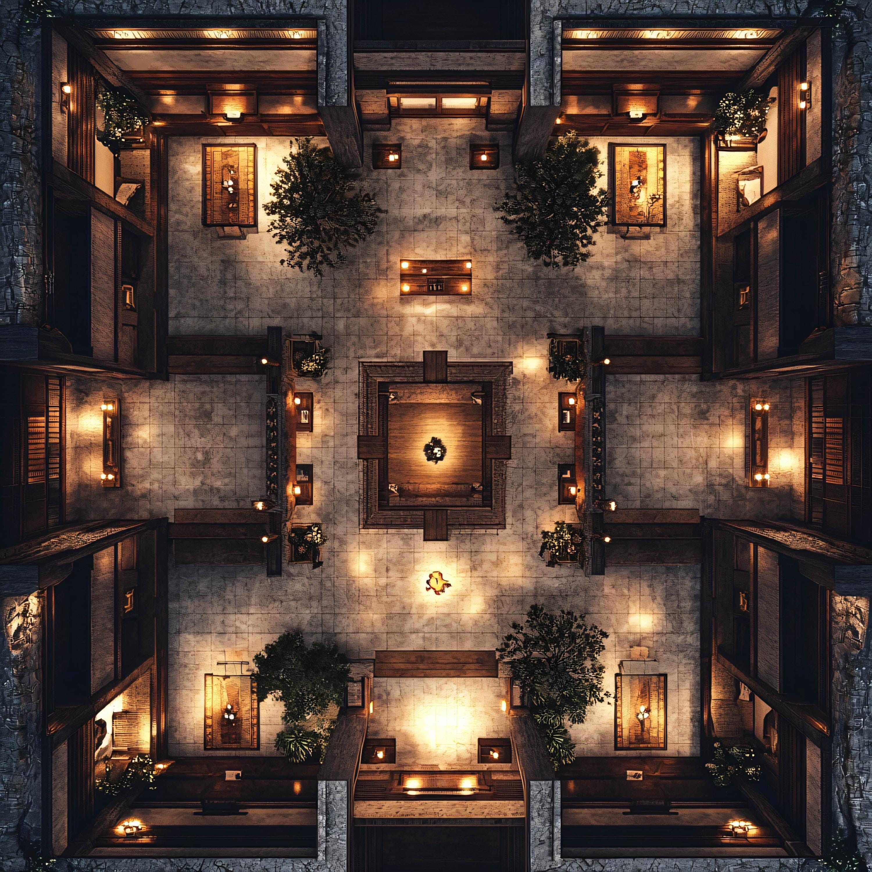 10 Cyberpunk Corpo Office Battlemaps 2, Sci Fi, Dnd Battle Map ...