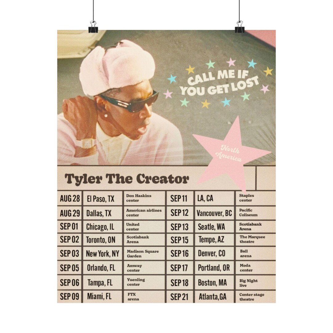 CMIYGL Tyler the Creator Poster - Etsy