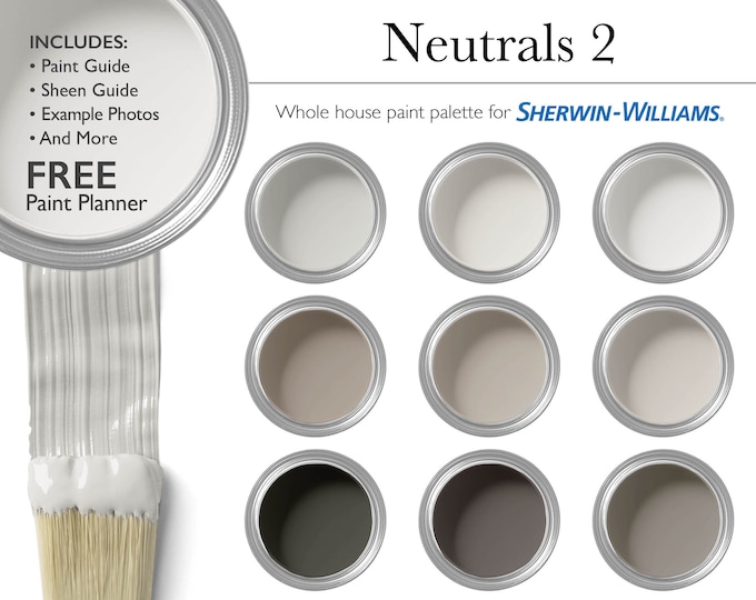 Behr Neutral Paint Color Palette Whole House Paint Palette for Real ...