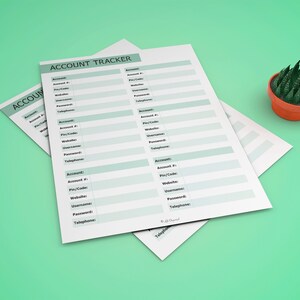 Account Tracker - Etsy