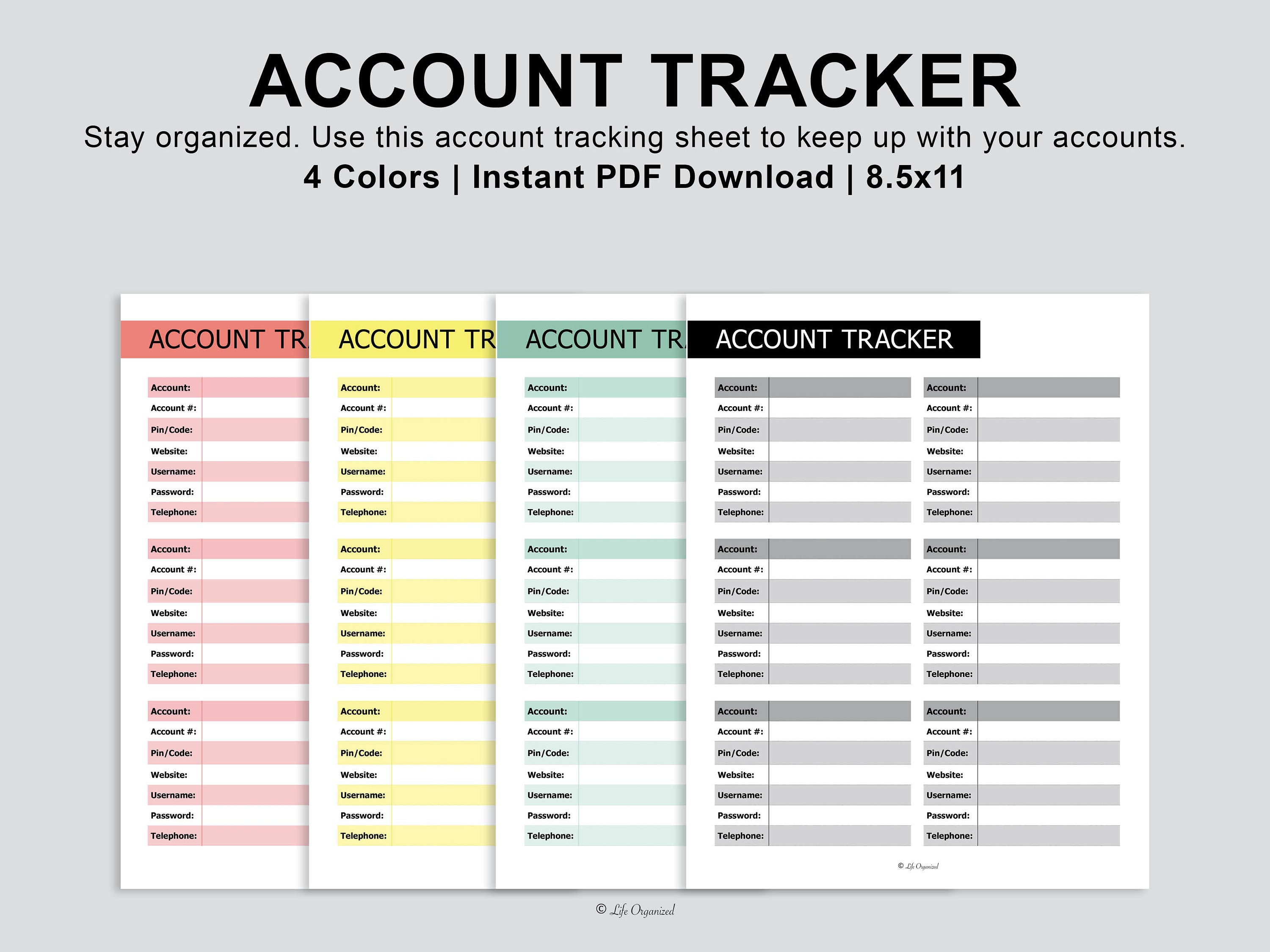 Account Tracker - Etsy