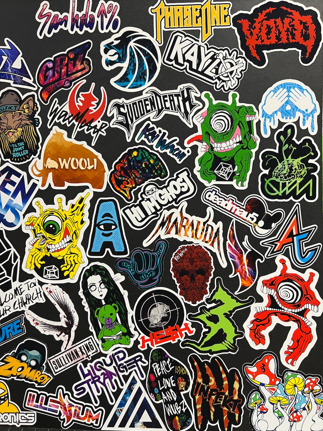 EDM Stickers Mystery Rave Pack - Etsy
