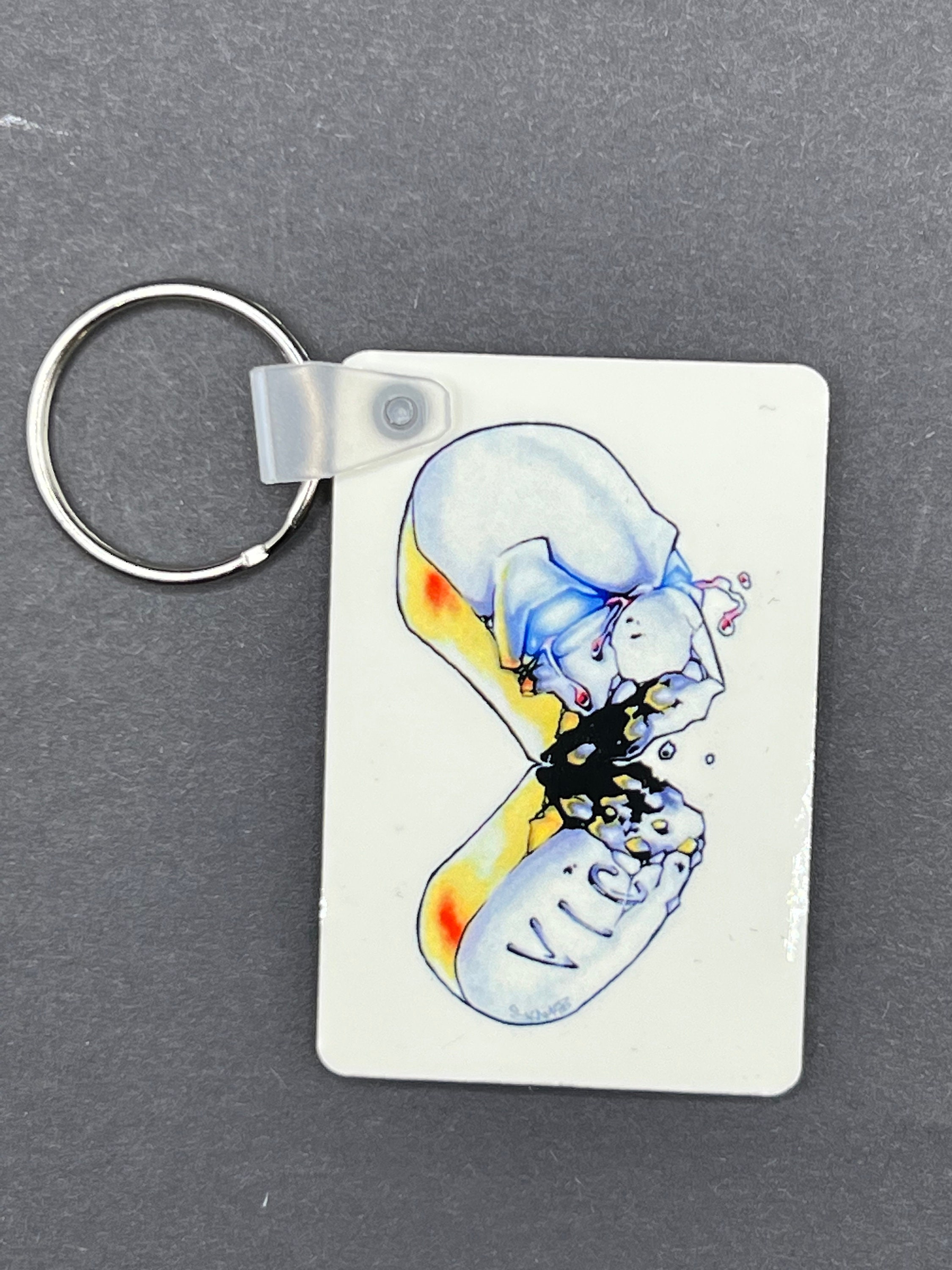 Slim Shady Keychain Eminem Marshall Mathers Vicodin Hi My Name - Etsy