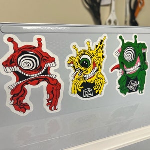 Subtronics Cyclops Army Sticker Pack Rave Dubstep EDM Bass Music DJ - Etsy