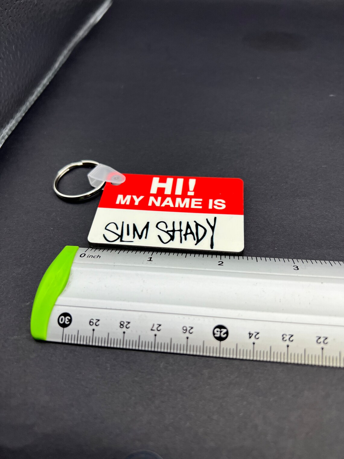 Slim Shady Keychain Eminem Marshall Mathers Vicodin Hi My Name - Etsy