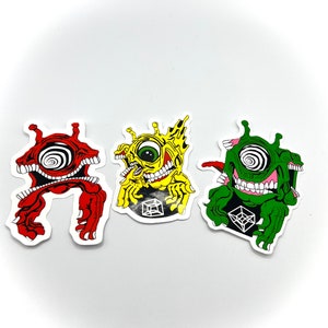 Subtronics Cyclops Army Sticker Pack Rave Dubstep EDM Bass Music DJ - Etsy