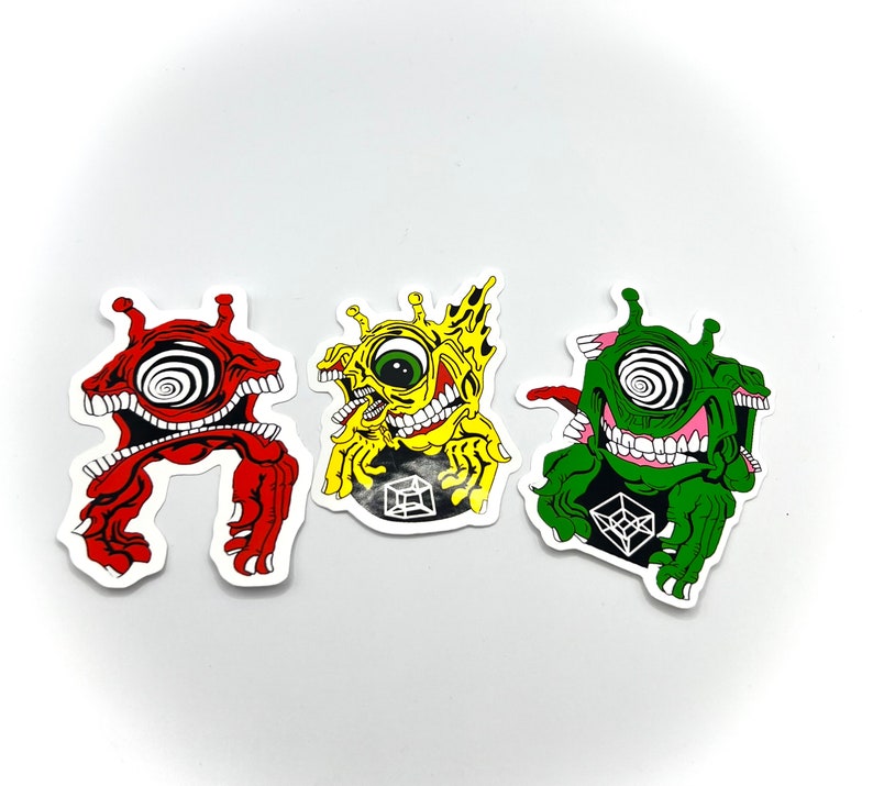 Subtronics Cyclops Army Sticker Pack Rave Dubstep EDM Bass - Etsy