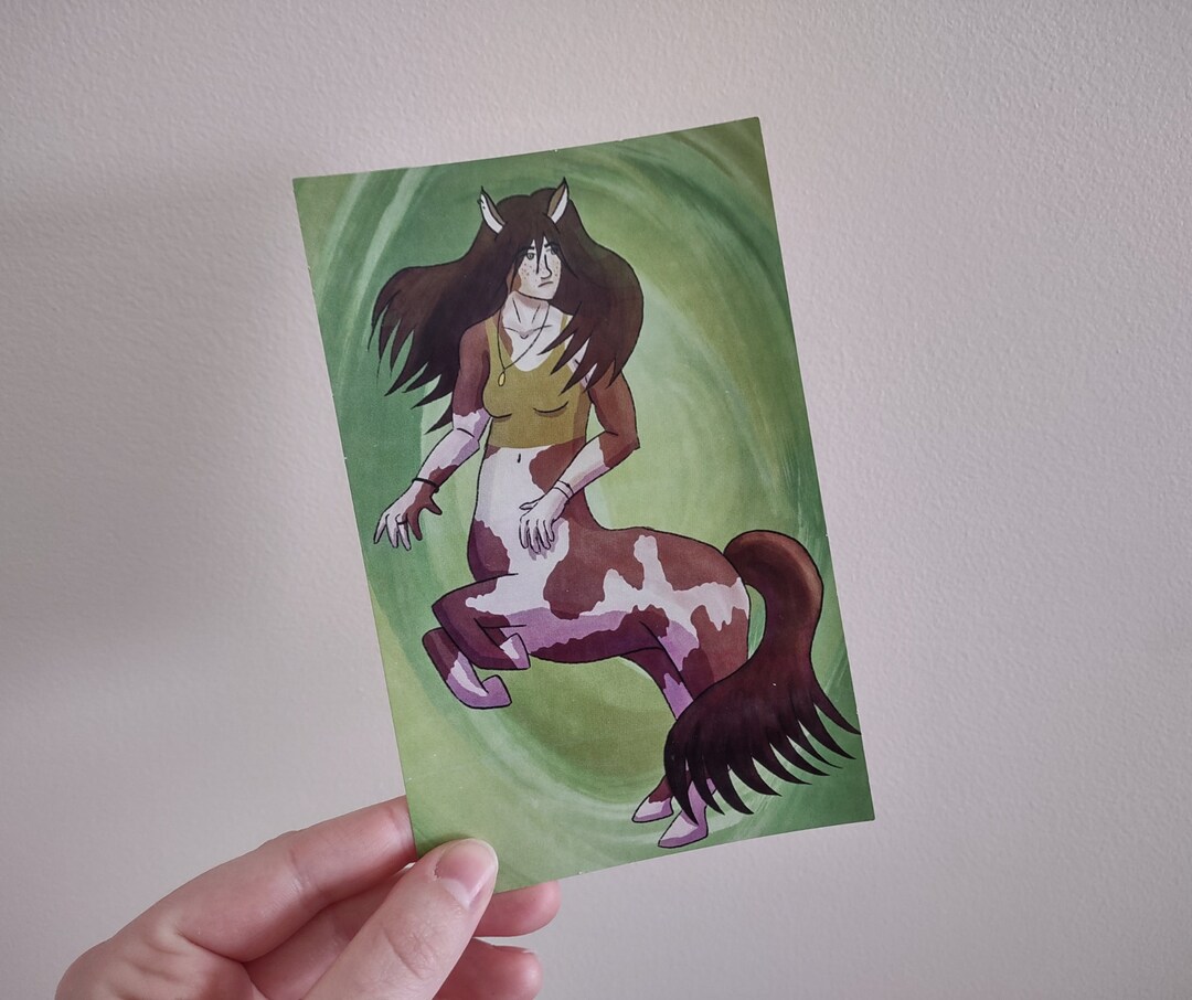 Modern Centaur Mini Print - Etsy