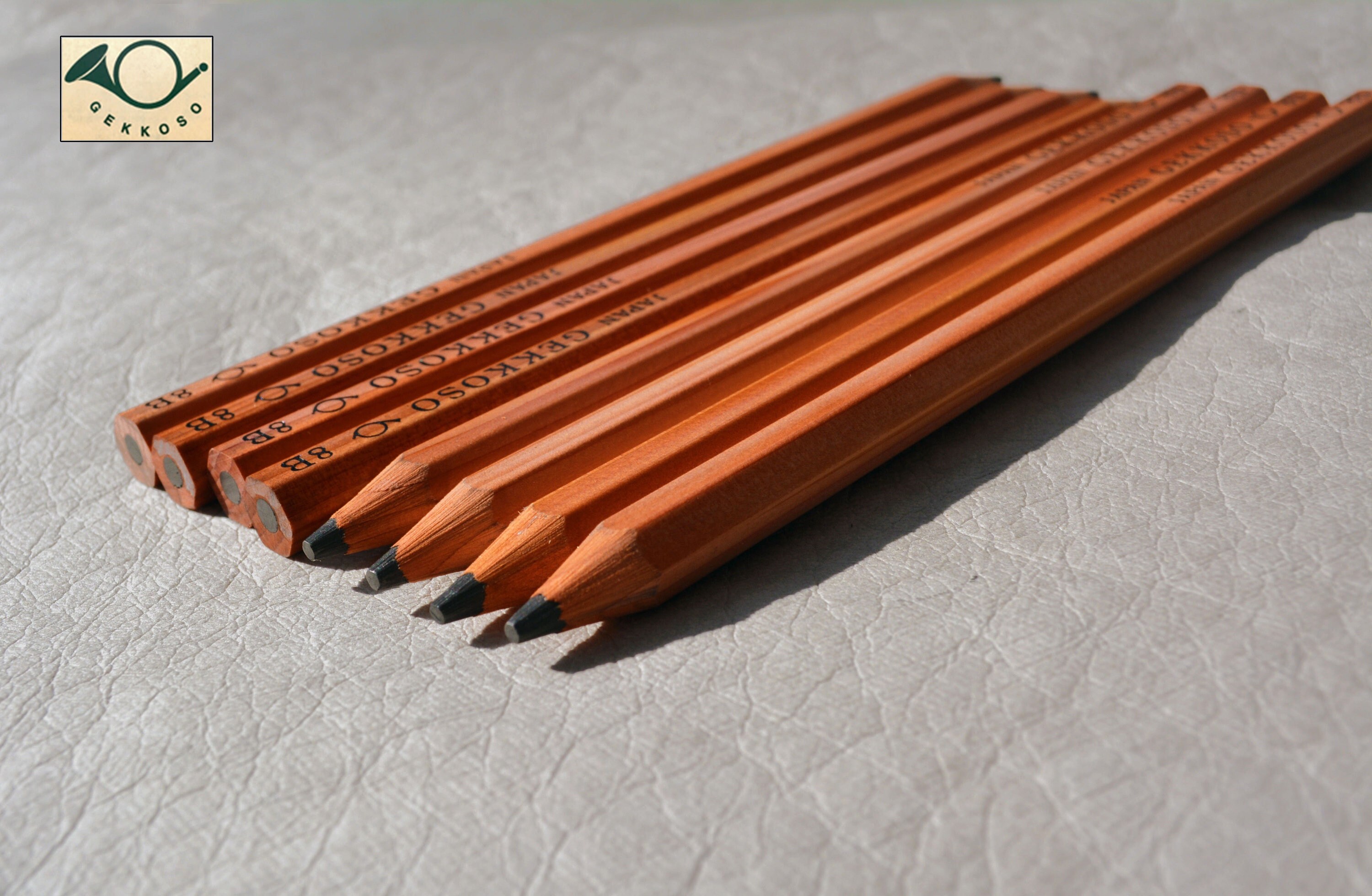 GEKKOSO Writing Pencil (1 Pencil)- Jumbo Core - 8B - Made in JAPAN - Etsy