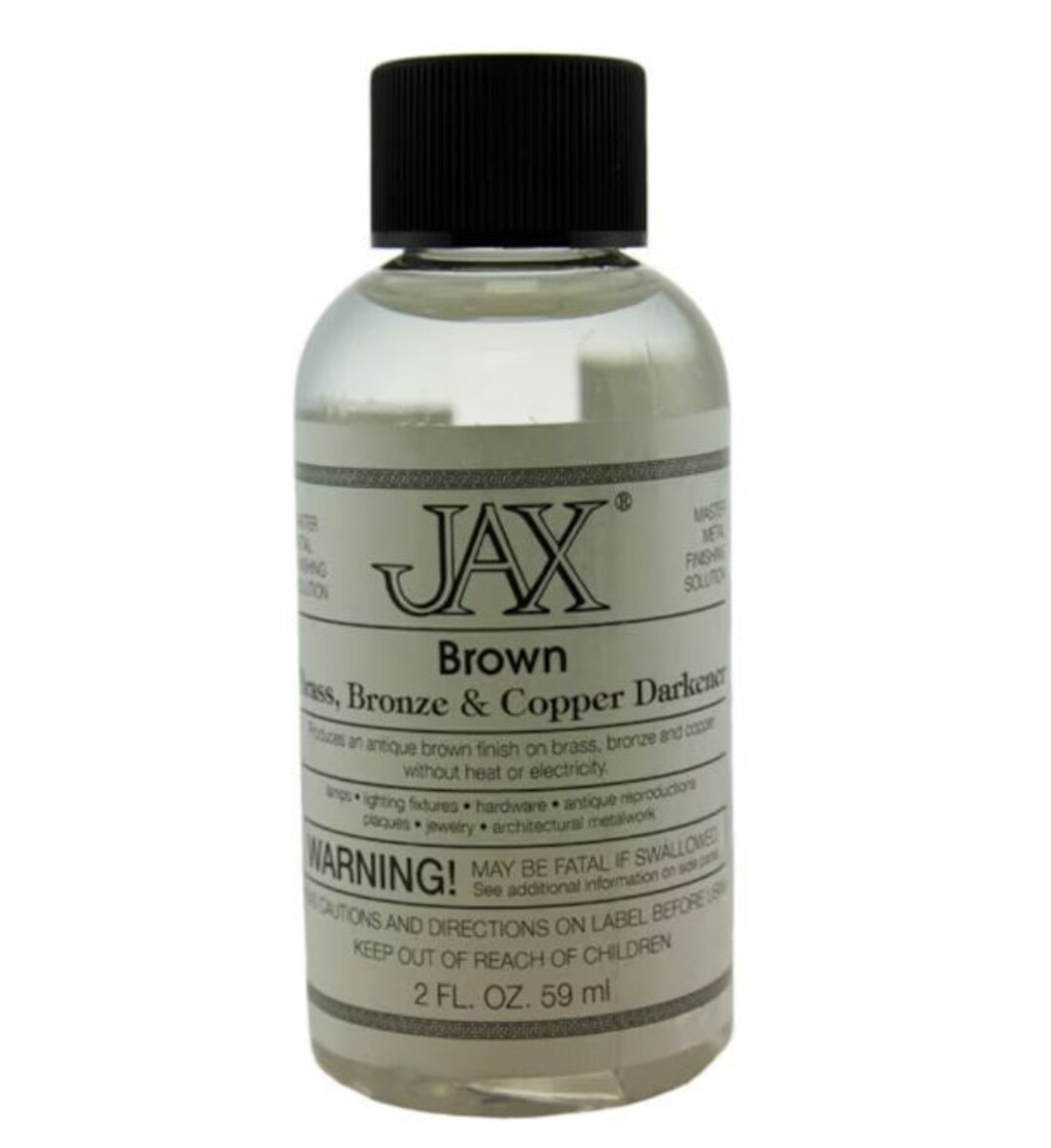 Jax Brown Darkener - Metal Finishing Solution - 2 Ounce… - Etsy