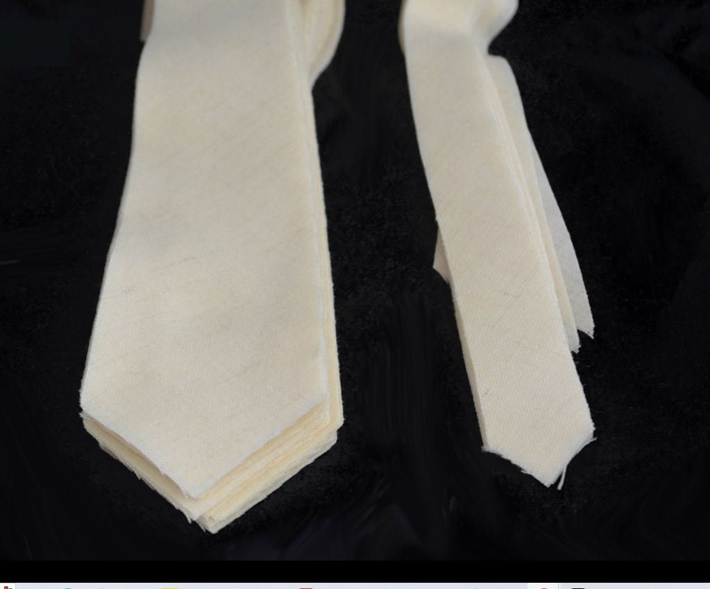 100% Wool Necktie Interfacing – 3