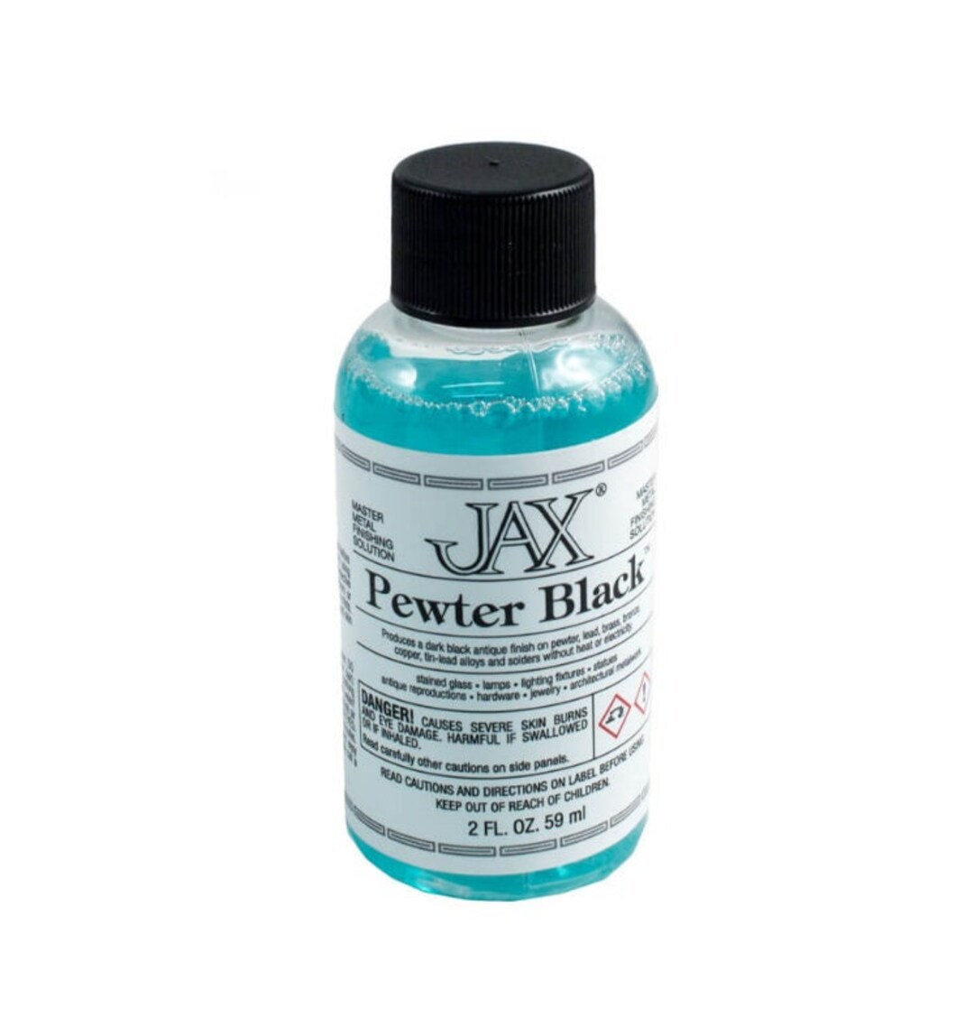 Jax Pewter Black - Metal Finishing Solution - 2 Ounce… - Etsy