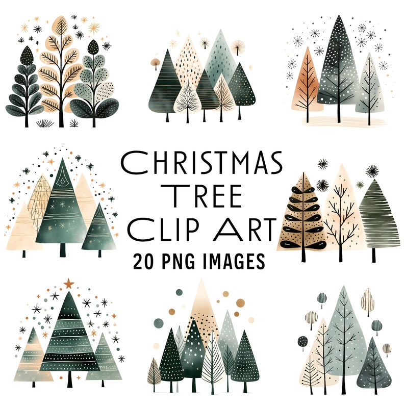 Watercolor Winter Tree Clip Art Png High Quality Clip Art Images for ...