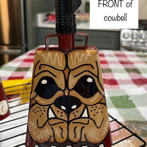 MS State Cowbell-handpainted Option 2 - Etsy