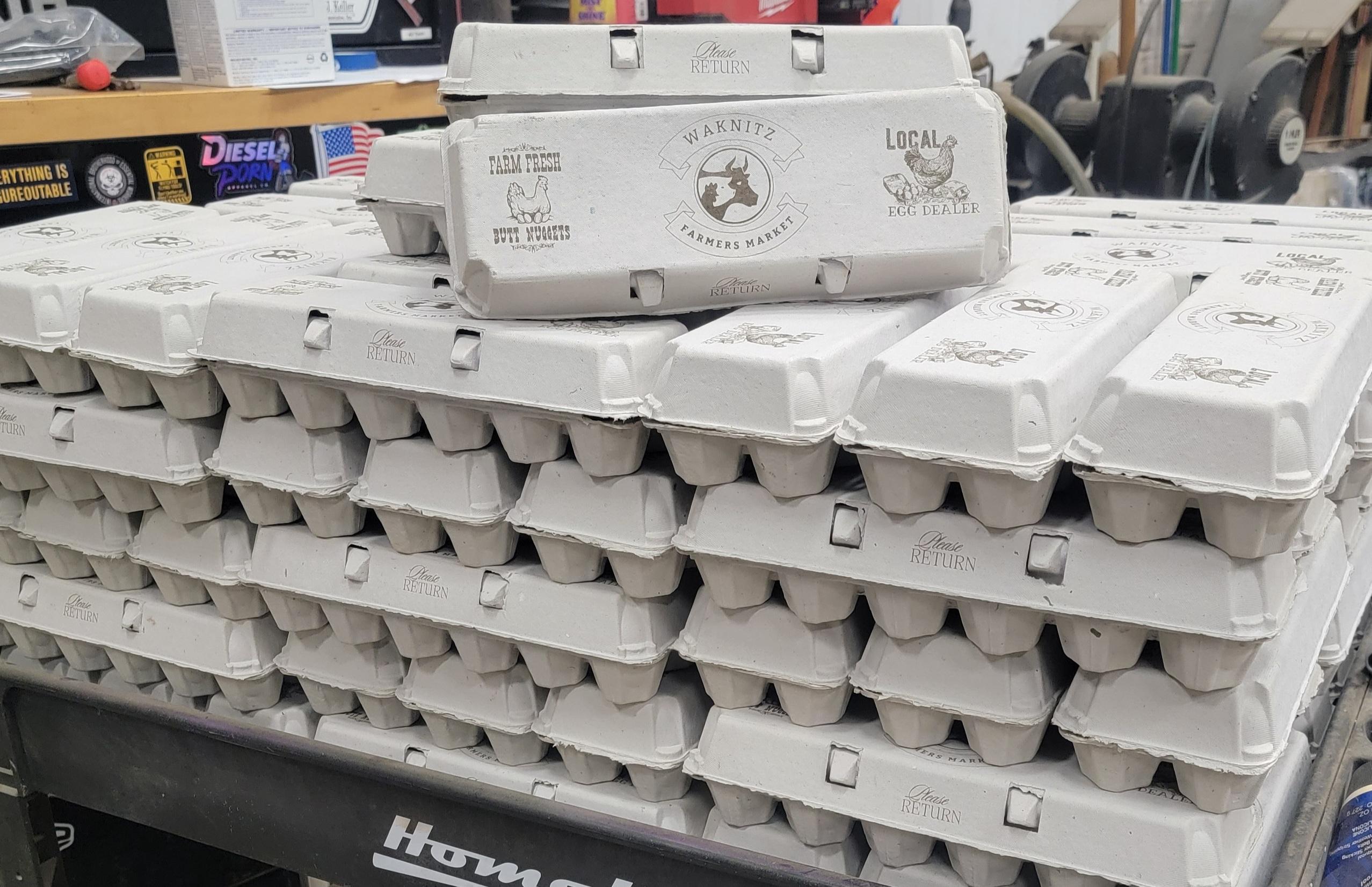 Personalized Egg Cartons - Etsy
