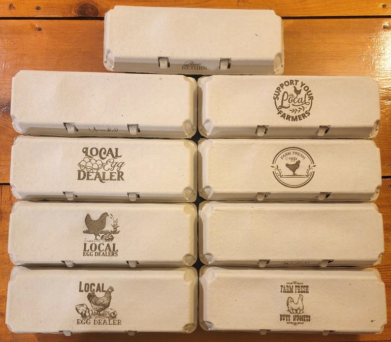 Personalized Egg Cartons - Etsy