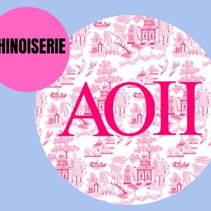 AOII Game Day Button, Buttons AOII Merch 3 Inch AOII Game Day Buttons ...