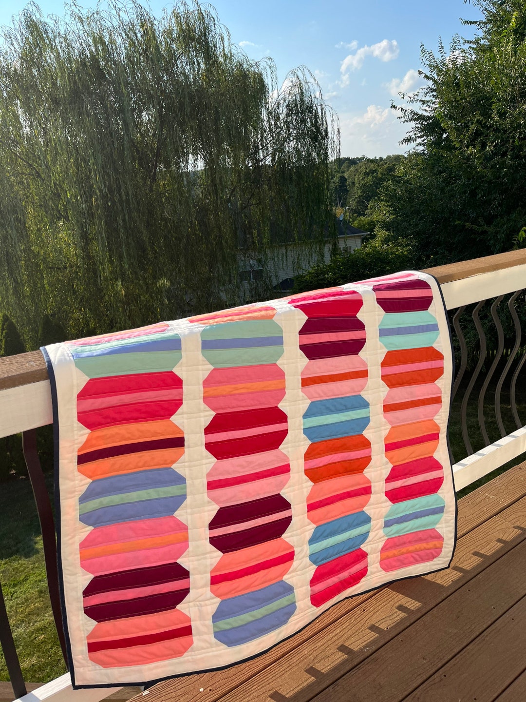 Sweet Macaron Quilt - Etsy