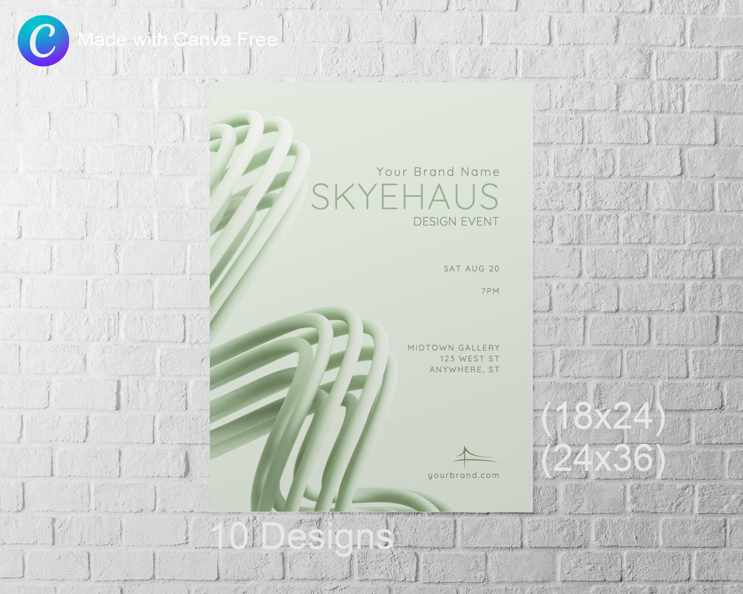 10 Editable Modern Design Poster Templates Event Poster Template Party ...