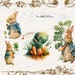 Peter Rabbit Clip Art Bunnies an Animal Friends Water Color ...