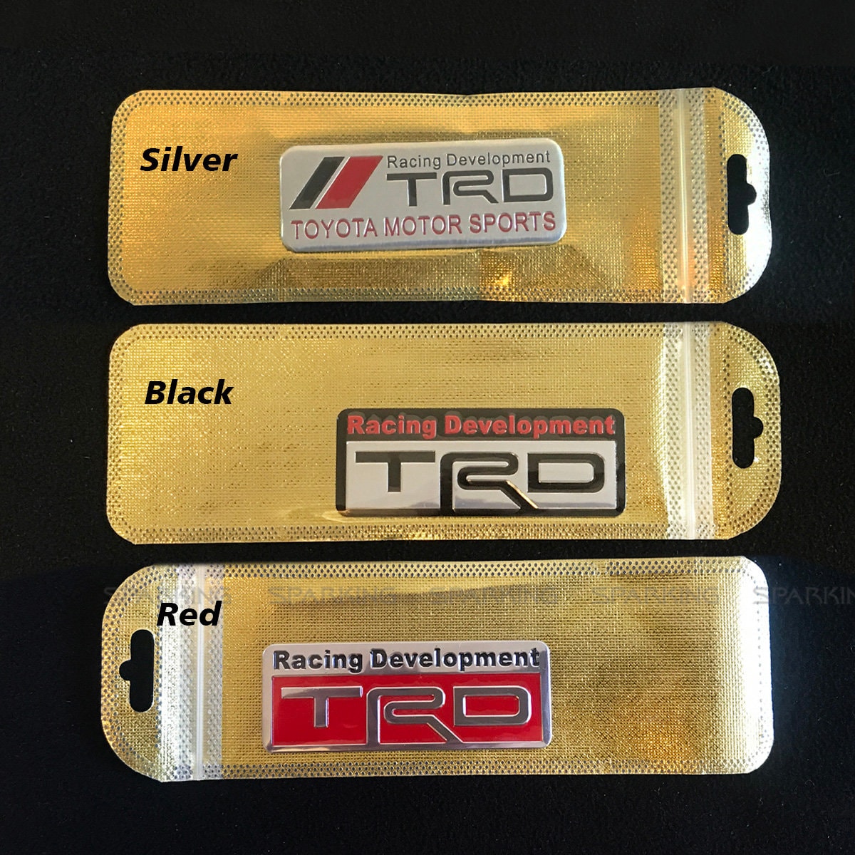 TRD Pro Sports Aluminum Metal Emblem Badge Stickers Decal Toyota ...
