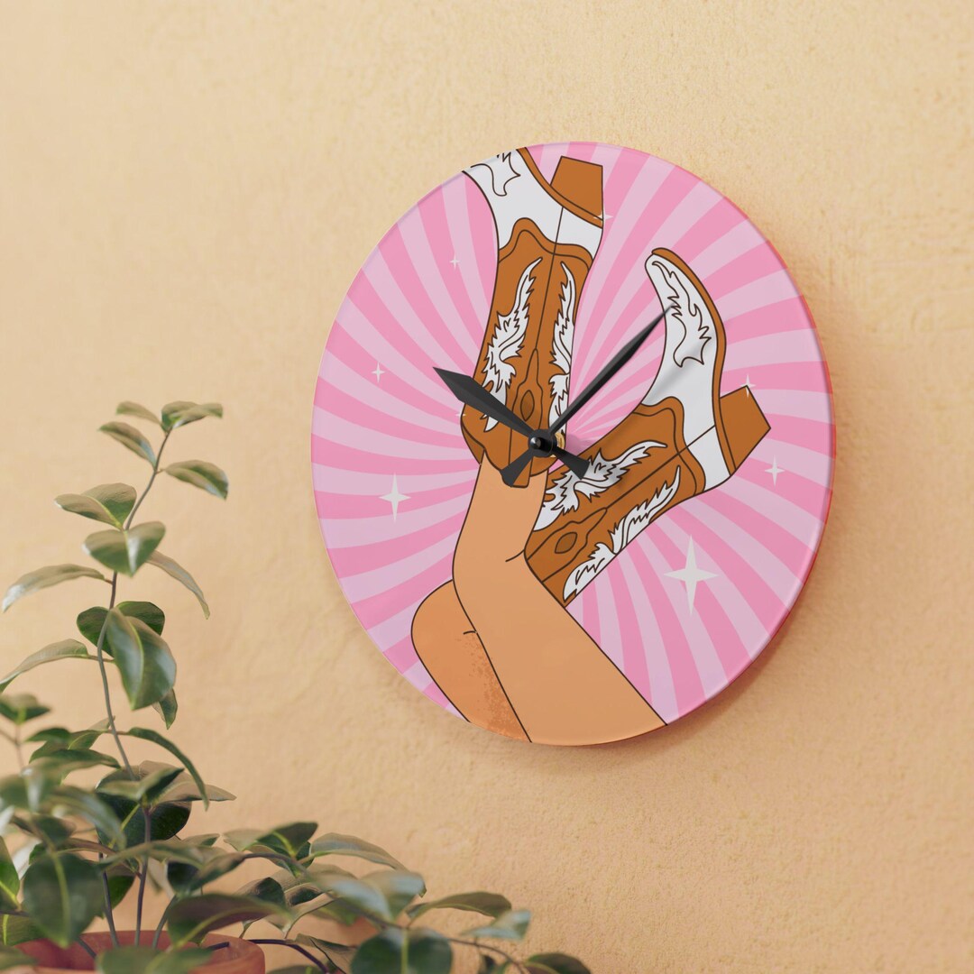 Cowboy Boots, College Dorm Room Wall Decor, Preppy Cowgirl Home Decor ...