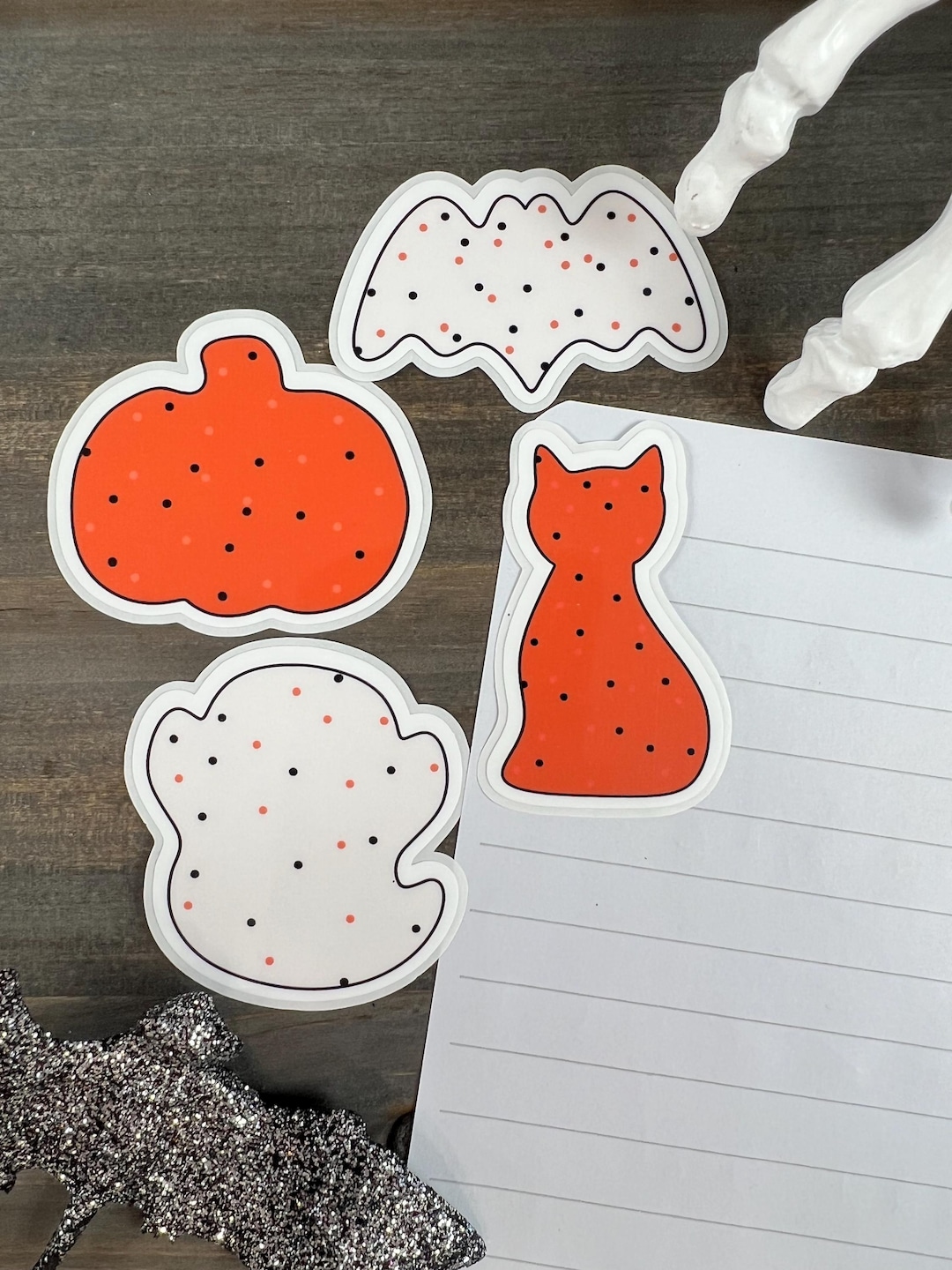 Spooky Animal Crackers Sticker Pack - Etsy