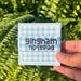 Blue Gingham Notepad, Cute Memo Pad, Aesthetic Stationery, to Do List ...