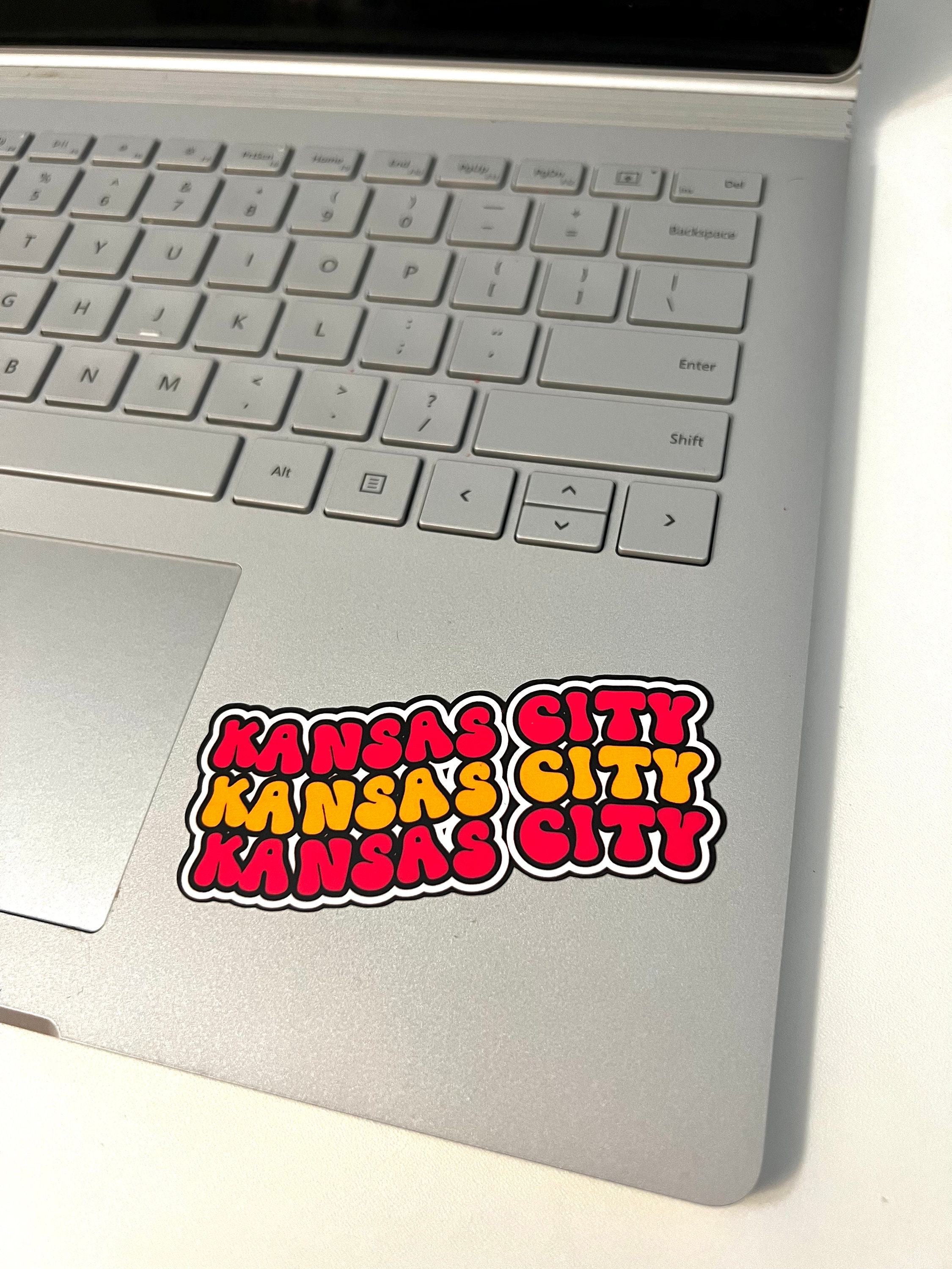 3-inch Kansas City Chiefs Stickers Easy Peel Stickers Water - Etsy