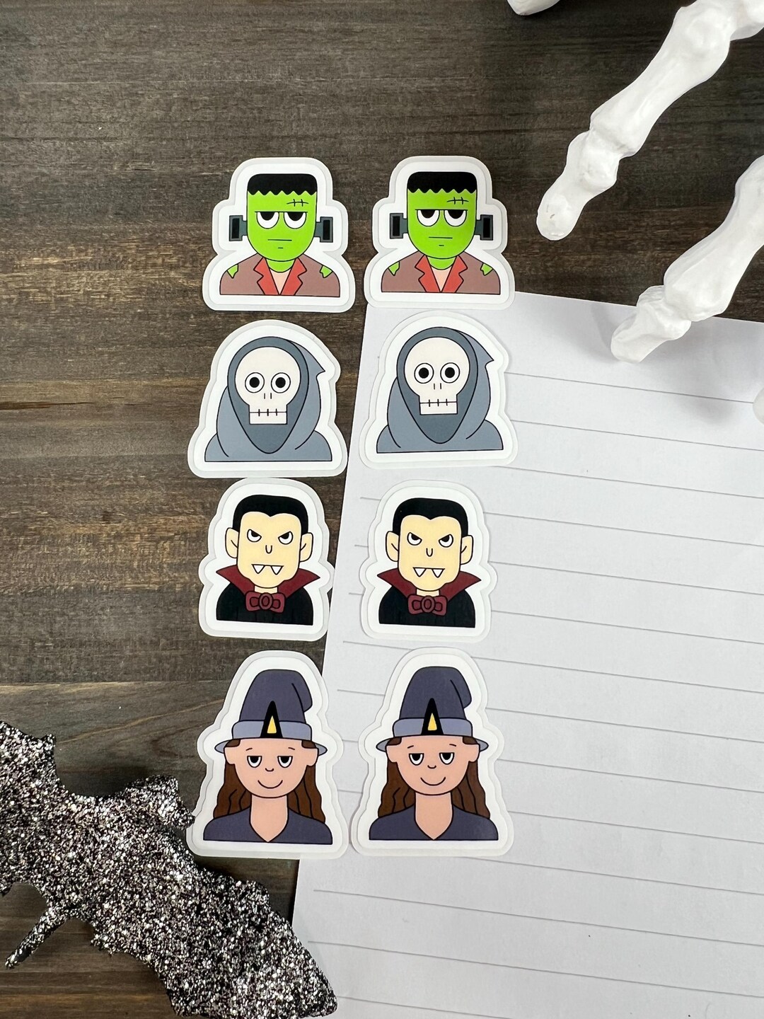 Monster Mash Mini Sticker Pack - Etsy