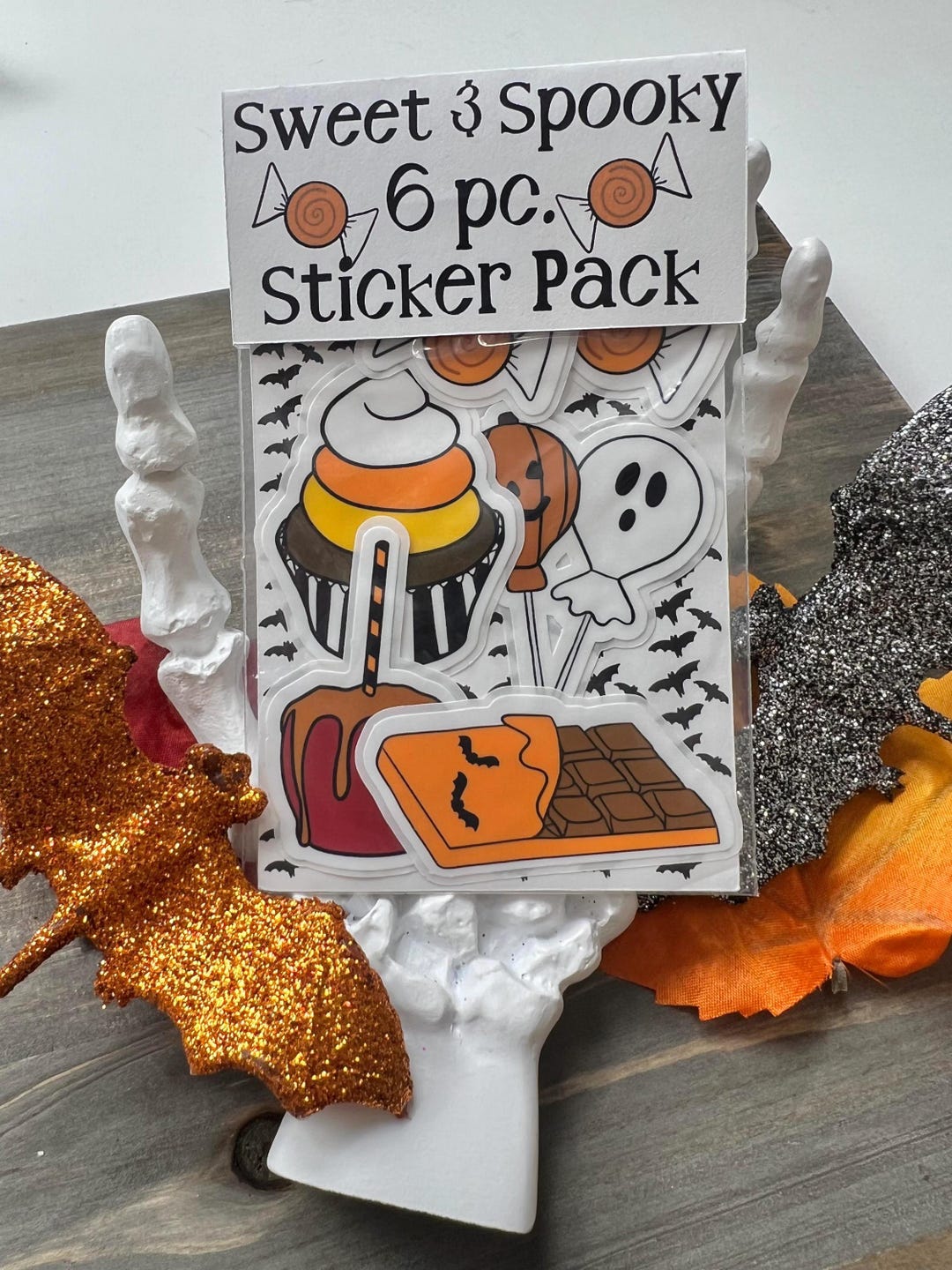 Sweet & Spooky Sticker Pack, Spooky Cute Halloween Decals for ...
