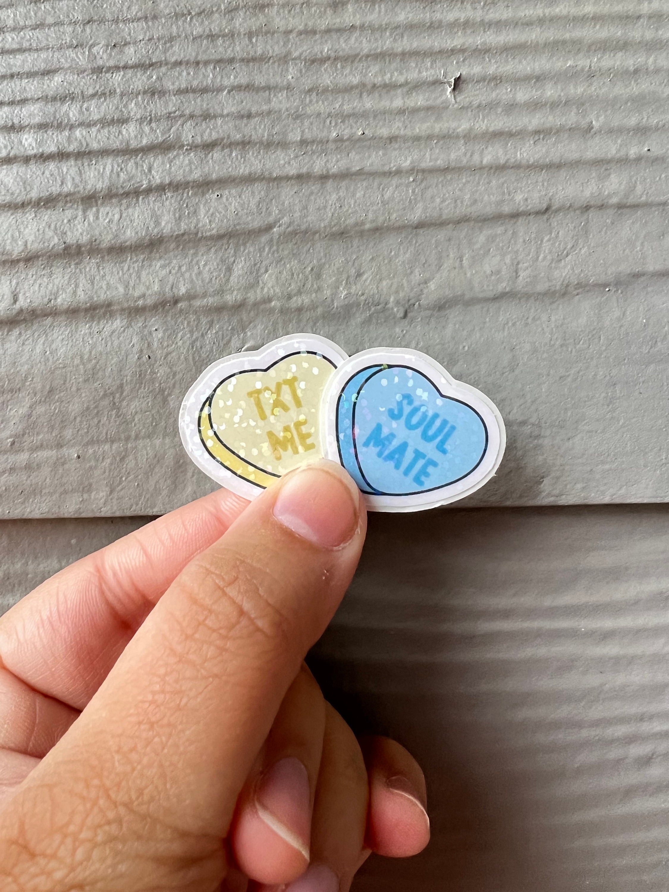 Mini Sweethearts Sticker Pack, Valentine's Day Stickers, Conversation ...