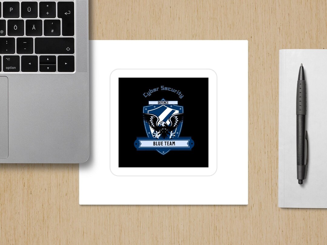 Cyber Security Blue Team 02 Defence Kiss Cut Sticker Vinyl Indoor ...