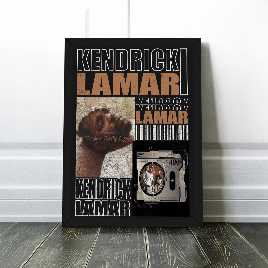 Kendrick Lamar Album Tracklist Art Book Canvas Print T5 - Etsy